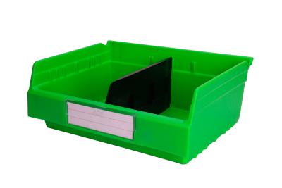 Cina Dimensioni interne di 280x376x88mm Semi-aperto davanti contenitore di scaffali in plastica per l'organizzazione degli strumenti in vendita
