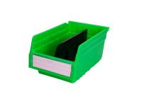 China Small Parts Storage PP Racking Shelf Crate with Customized Color and Stackable Design for sale