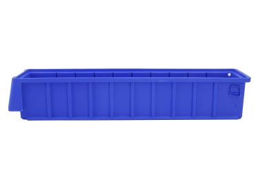 China Solid box opslagplank voor schroeven en gereedschappen Duurzaam werkbank-stijl stapelbare containers Te koop