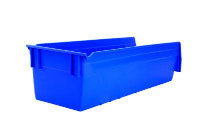 China Grote capaciteit gereedschappen opslag met stapelbare hangende plastic container en op maat gemaakte kleur Te koop