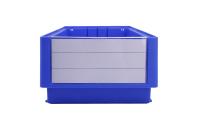 China Organize Efficiently with Solid Box Plastic Storage Drawers Internal Size 362x210x132mm for sale