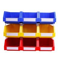 China Customized Color Plastic Stackable Parts Storage Box Bin for Warehouse Organization for sale