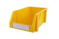 China Customized Color Plastic Stackable Parts Storage Box Bin for Warehouse Organization for sale