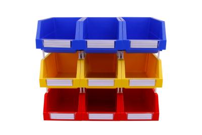 Cina 128x222x59mm PP Store Storage Rectangle Office Organizer Bins con colore personalizzato in vendita