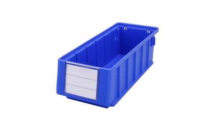 Cina Negozio di magazzino Mensola di plastica con divisore opzionale Colore personalizzato Impilazione in PP in vendita