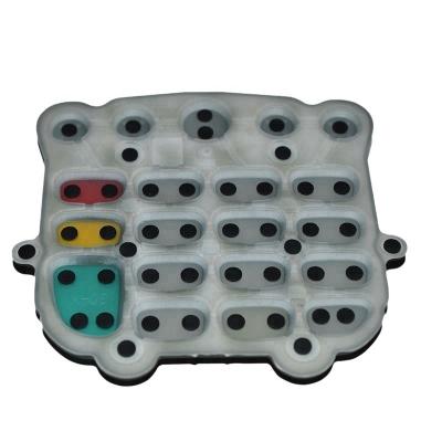 China Cutting OEM Silicone Rubber Pos Keypad Switch for Custom Numeric POS Machine Buttons for sale