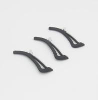China Custom Silicone Earhook for Muse Brainlink with Metal Elastomer for sale