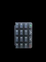 China Custom Silicone Rubber Keypad for Intercom Systems for sale