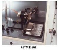 China ASTM E 662 Smoke Density Test Chamber 25 kW/m2 Solid Materials Flammability Tester for sale