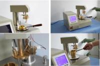China Automated Closed Cup Flash Point Tester 400C ASTM D93 ISO 2719 for sale