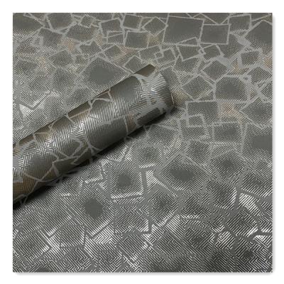 China Traditional modern 3D wallpaper strips nonwoven wallpaper living room vinyl hotel project wallpaperswall liner factory