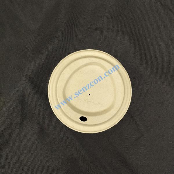 Quality OEM paper pulp molded cup lids, which are tailored for different paper coffee for sale