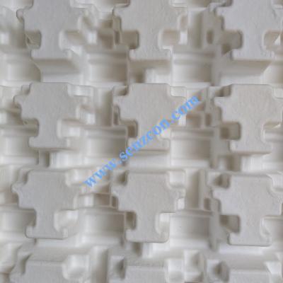 China Partes de hardware OEM de fábrica, moldeo de celulosa, hechas de fibra vegetal (celulosa de caña de azúcar), prensado en seco, respetuoso con el medio ambiente y biodegradable. en venta