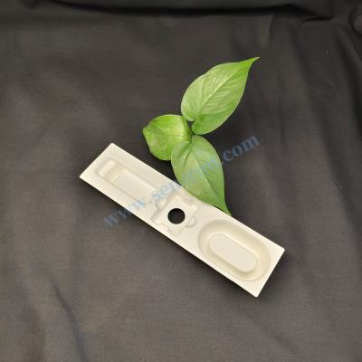 China High-end smart watch white plant fiber pulp mold packaging liner base, embedded with anti-drop, shock-proof and anti-static functions. for sale