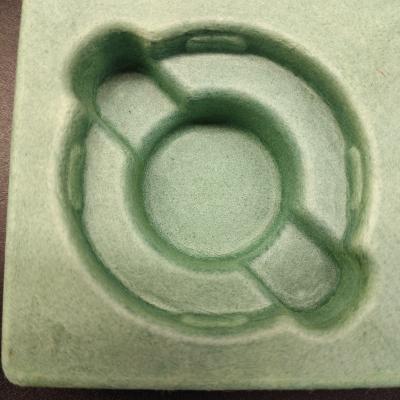 China China factory direct supply of green pulp mold packaging base for shockproof, drop-proof and scratch-proof of aerospace precision hardware parts for sale
