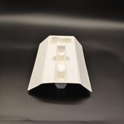 China High-end Split-type Electric Razor Paper Pulp Molding Packaging Base - Eco-friendly Plant Fiber, Sugarcane Pulp, Dry-pressed, Drop-resistant & Shockproof for sale