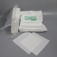 China Class 100 6inch Two Layer Cleanroom Wipes 100% Polyester Sealed Edge for LCD Screen Cleaning for sale