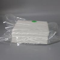 China LCD PCB Cleanroom Microfiber Wipes 194 gsm 75% Polyester 25% Nylon for sale