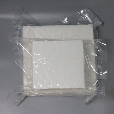 China 12 Inch 68 Gsm Cleanroom Paper High Absorbency Class 100 Lint Free Cloth Laser Sealed 0609 for sale