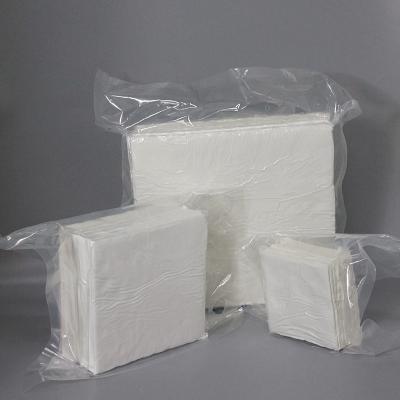 China 12 Inch 68 Gsm Cleanroom Paper High Absorbency Class 100 Lint Free Cloth Laser Sealed 0609 for sale