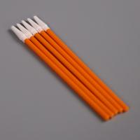 China Cleanroom Bend Flexible Paddle Swab with Polypropylene Handle and Polyester Microfiber Head - 121°C Sterilization for sale
