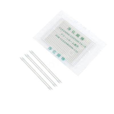 China Dust Lint Free Cleanroom Foam Swab Industrial Paper Cotton Swabs for sale