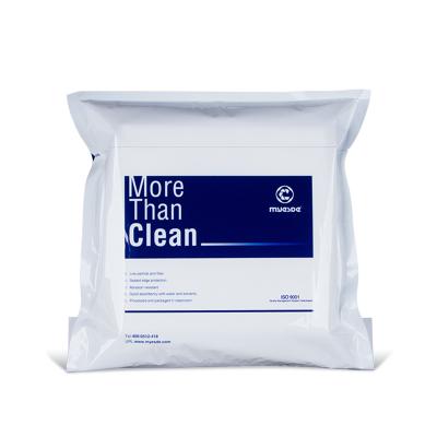 中国 4x4 Cleanroom Polyester Wipers For Laboratory Cleaning Lcd Screen 販売のため