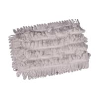 China Customized ESD Cleanroom Mop Cloth 40x12cm with Polyester Knit Loops for GMP Area Disinfection for sale