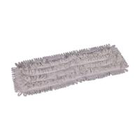 China Customized ESD Cleanroom Mop Cloth 40x12cm with Polyester Knit Loops for GMP Area Disinfection for sale