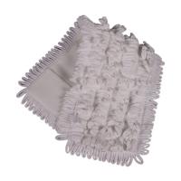 China Customized ESD Cleanroom Mop Cloth 40x12cm with Polyester Knit Loops for GMP Area Disinfection for sale
