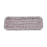 China Customized ESD Cleanroom Mop Cloth 40x12cm with Polyester Knit Loops for GMP Area Disinfection for sale