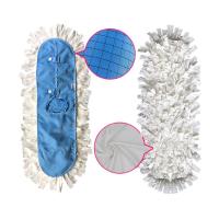 China Large Suface Easy To Replace Cleanroom Microfiber String Mop For ESD Workshop for sale