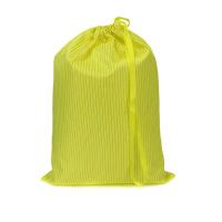China 98% Polyester 2% Carbon Fiber ESD Antistatic Drawstring Cleanroom Bag 42x38.5cm for sale
