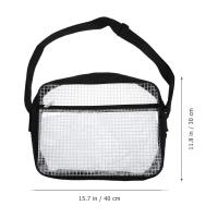 China ESD Anti Static PVC Clean Room Tool Bag 40cm Adjustable Grid Backpack for sale