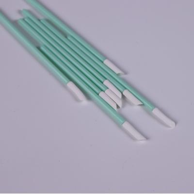 China Cleaning Swab Foam Solvent Detailing Swabs Polyurethane Material Head Black PP Stick PU Foam Swab Sponge Tipped Swab for sale