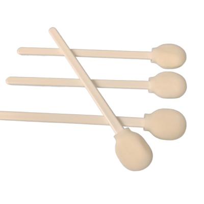 China Lint Free Cleaning Sponge Tipped Cleanroom Foam Tip Cleaning Swabs for sale