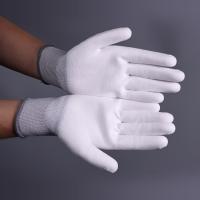 China Breathable Knitted Work Gloves 10G Polyester Lightweight Reusable for Industrial Handling for sale