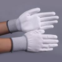 China Breathable Knitted Work Gloves 10G Polyester Lightweight Reusable for Industrial Handling for sale
