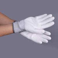 China Breathable Knitted Work Gloves 10G Polyester Lightweight Reusable for Industrial Handling for sale