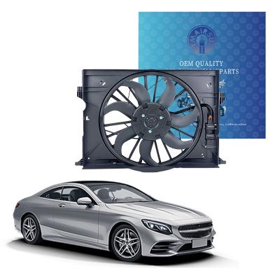 China Auto Car Radiator Electric Cooling Fan Assembly For W211 C219 for sale