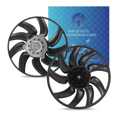 China Spring Type Auto Radiator Electric Main Cooling Fan For AUDI B8 for sale