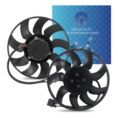 China Spring Type Electric Radiator Main Cooling Fan With Fuse For AUDI Q7 for sale