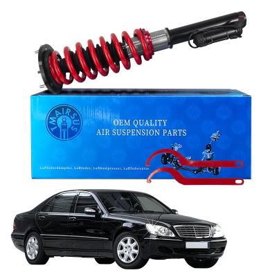 Cina Mercedes W220 W221 Air Spring Kit di conversione con sensore e regolabile in vendita