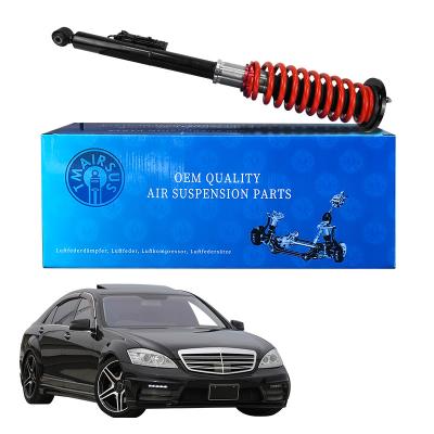 中国 コイル・スプリング・ショック 後部 メルセデス W221 エア・スプリング・トゥ・コイル・スプリング・カバーキット 販売のため