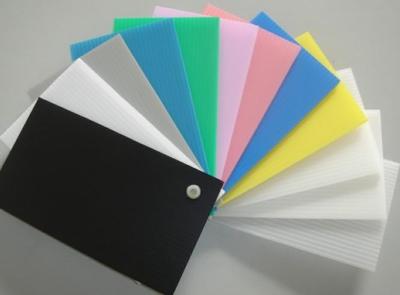 Cina Strati di plastica ondulati della parete gemellata, strato della cavità del polipropilene di 12mm - di 2mm in vendita