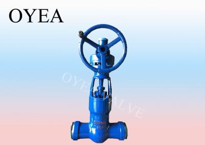 China ANSI API A216 Cast Steel Foeged Steel Power Station Pressure Seal Motorized Gear Gate Valve for sale