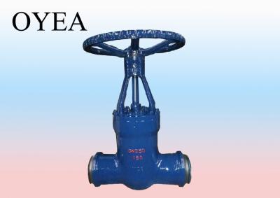 China ANSI API Cast Steel Forged Steel High Pressure Power Station Pressure Seal Motorized Gate Valve for sale