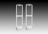 China 58kHz EAS Security System Antenna White Black Silver Imported Acrylic 2800mm Detection Range for sale
