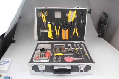 China El cable de fribra óptica profesional equipa la caja de herramientas que empalma de la fusión práctica en venta