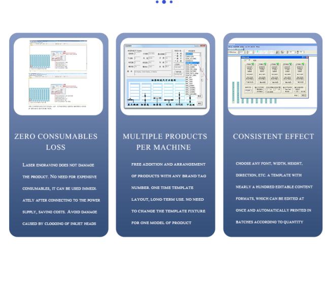 Portable terminal marking laser machine showing precision marking capabilities